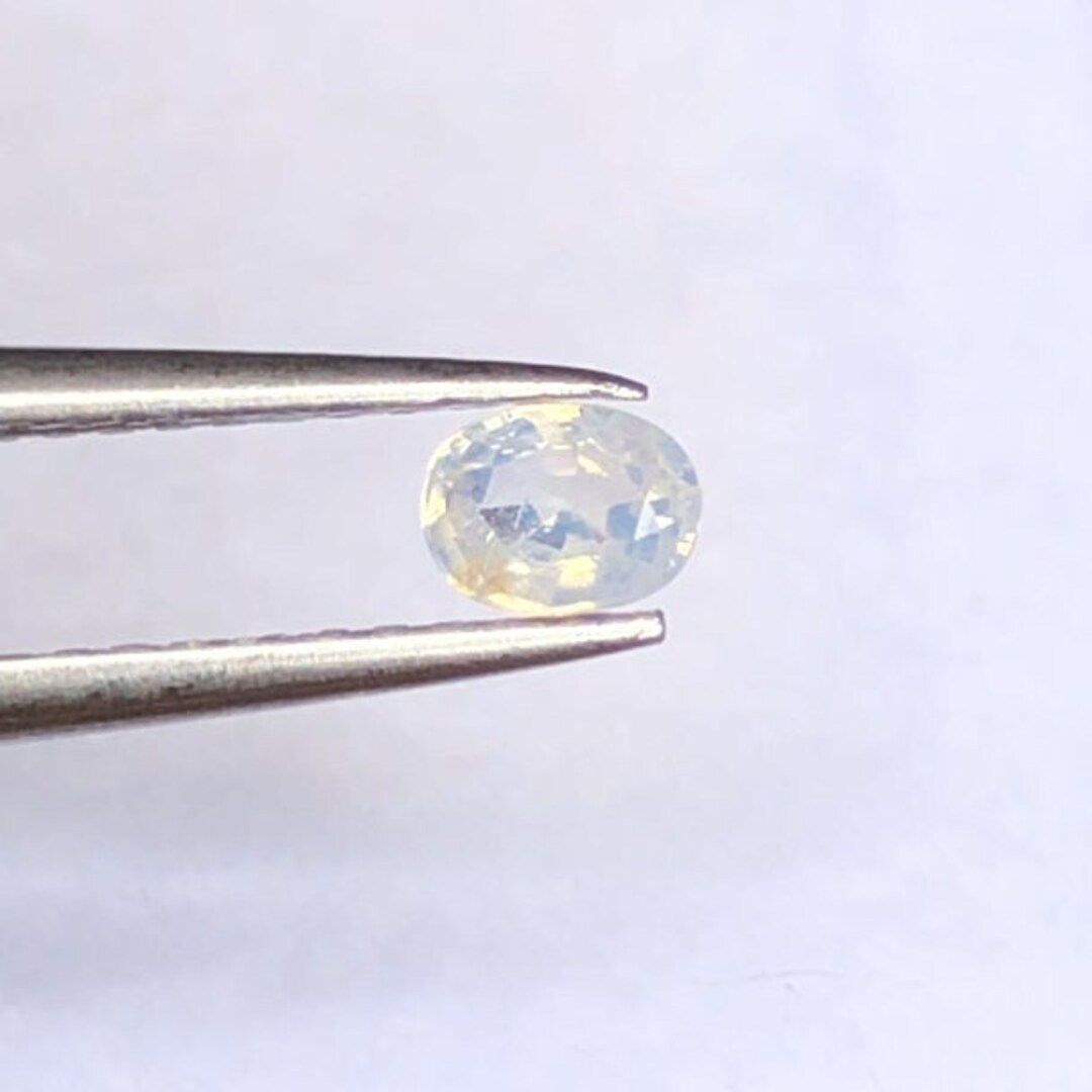 Opalescent Sapphire, Light Blue Sapphire Gemstone 0.225ct Natural ...