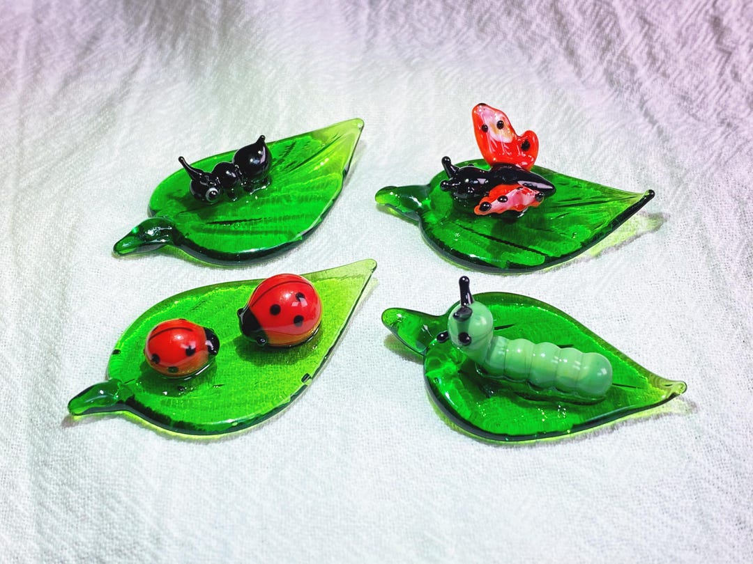 Glass Insects, Blown Glass Animals, Mini Insects, Glass Butterflies ...