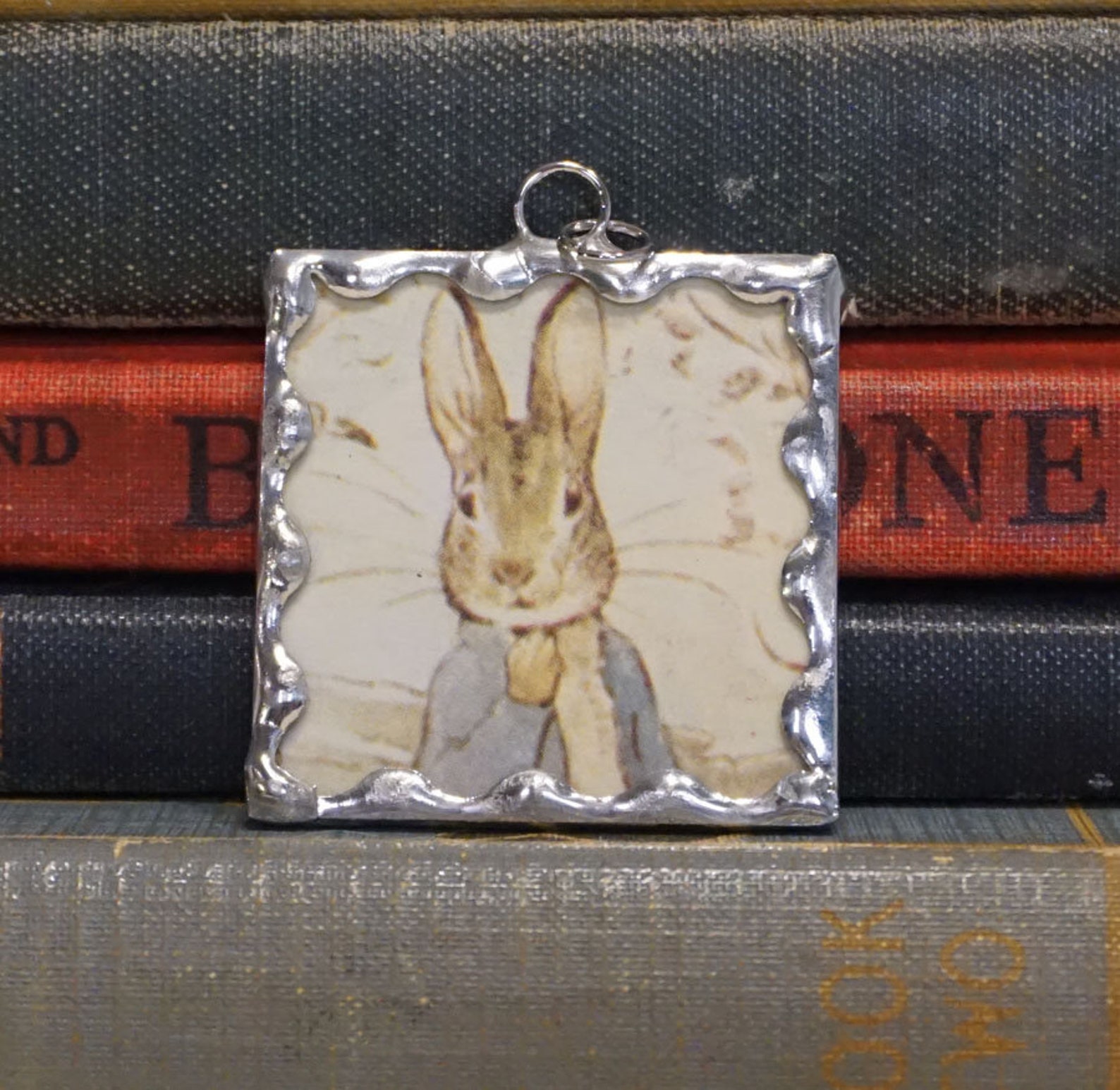 Peter Rabbit Pendant Made With Vintage Beatrix Potter Book - Etsy
