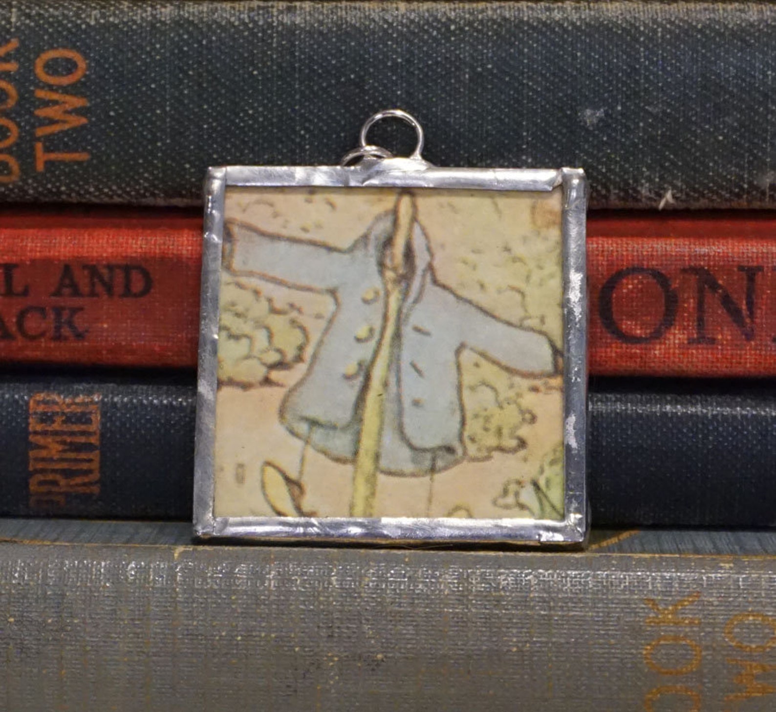 Peter Rabbit Pendant Made With Vintage Beatrix Potter Book Illustration ...