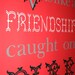 Fire Love Friendship Poster (red) - Etsy