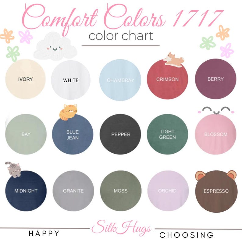 Hand-drawn Abble Apple Garment-dyed T-shirt, Cute Half Apple, Star ...