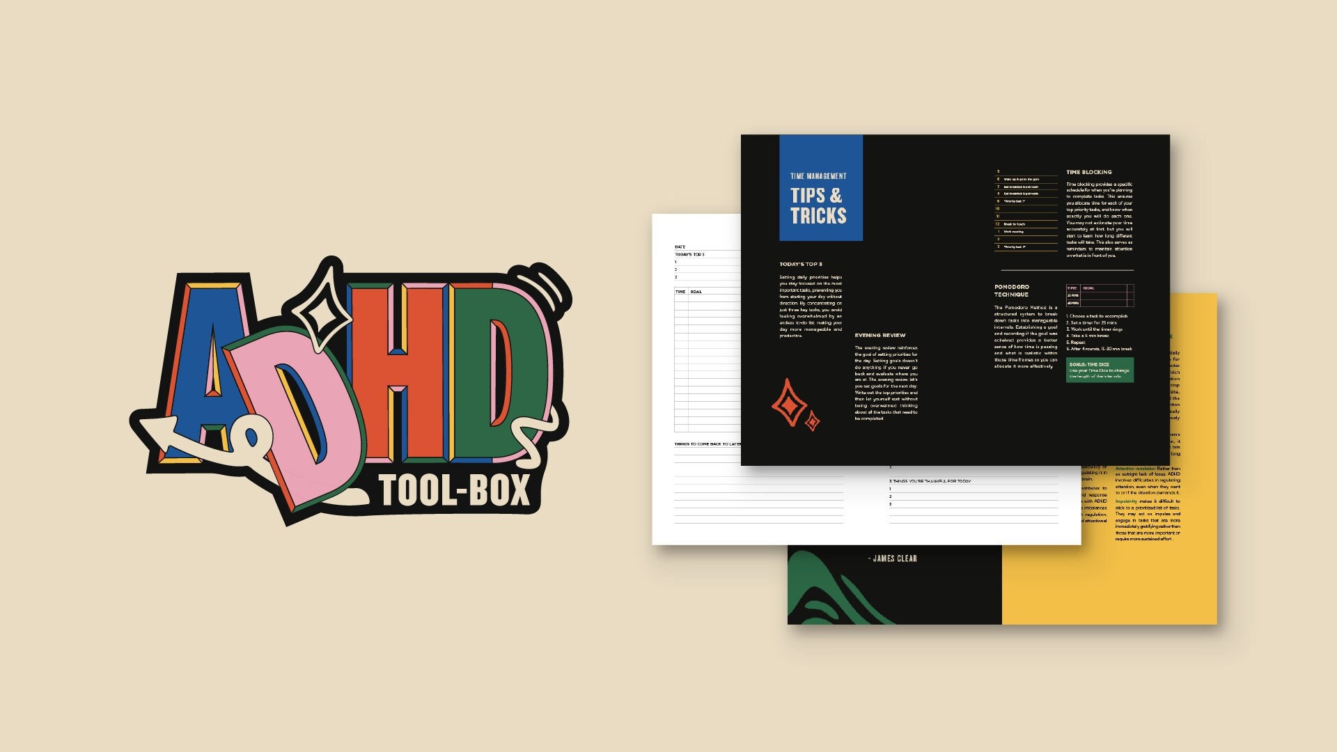 ADHD Tool-box: Planner - Etsy