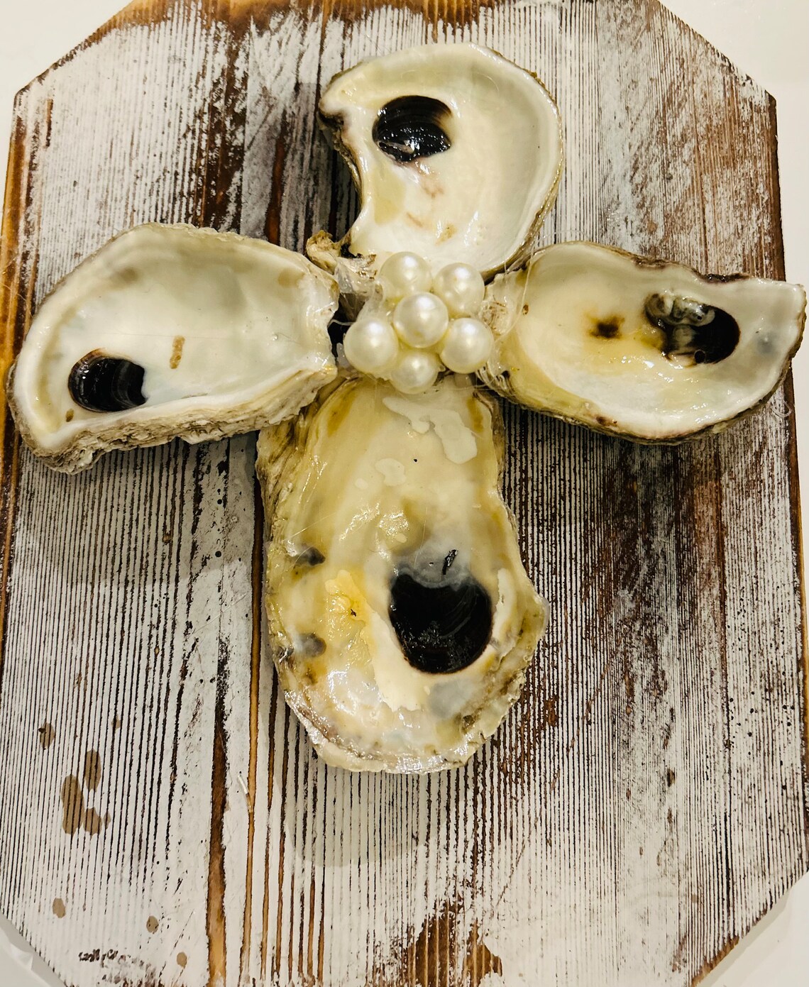 Oyster Shell Jewelry Dishes and Ornaments - Etsy