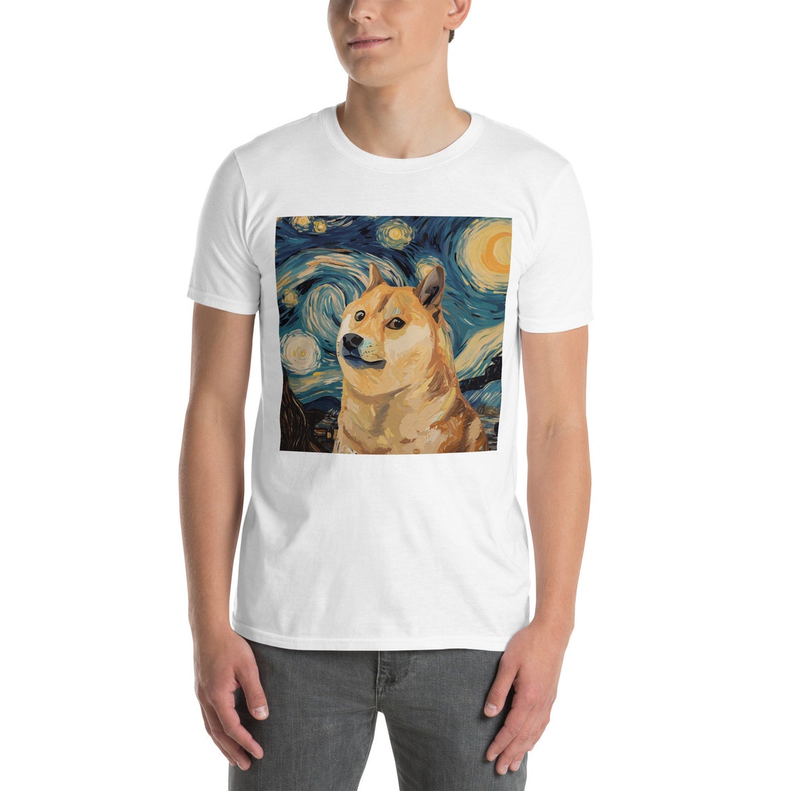 The Starry Night, DOGE, Dogecoin, Shiba Inu, Mona Lisa, Bitcoin ...