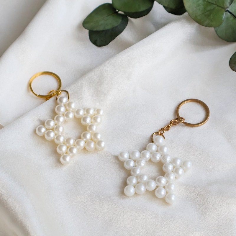 Star Keychain - Etsy