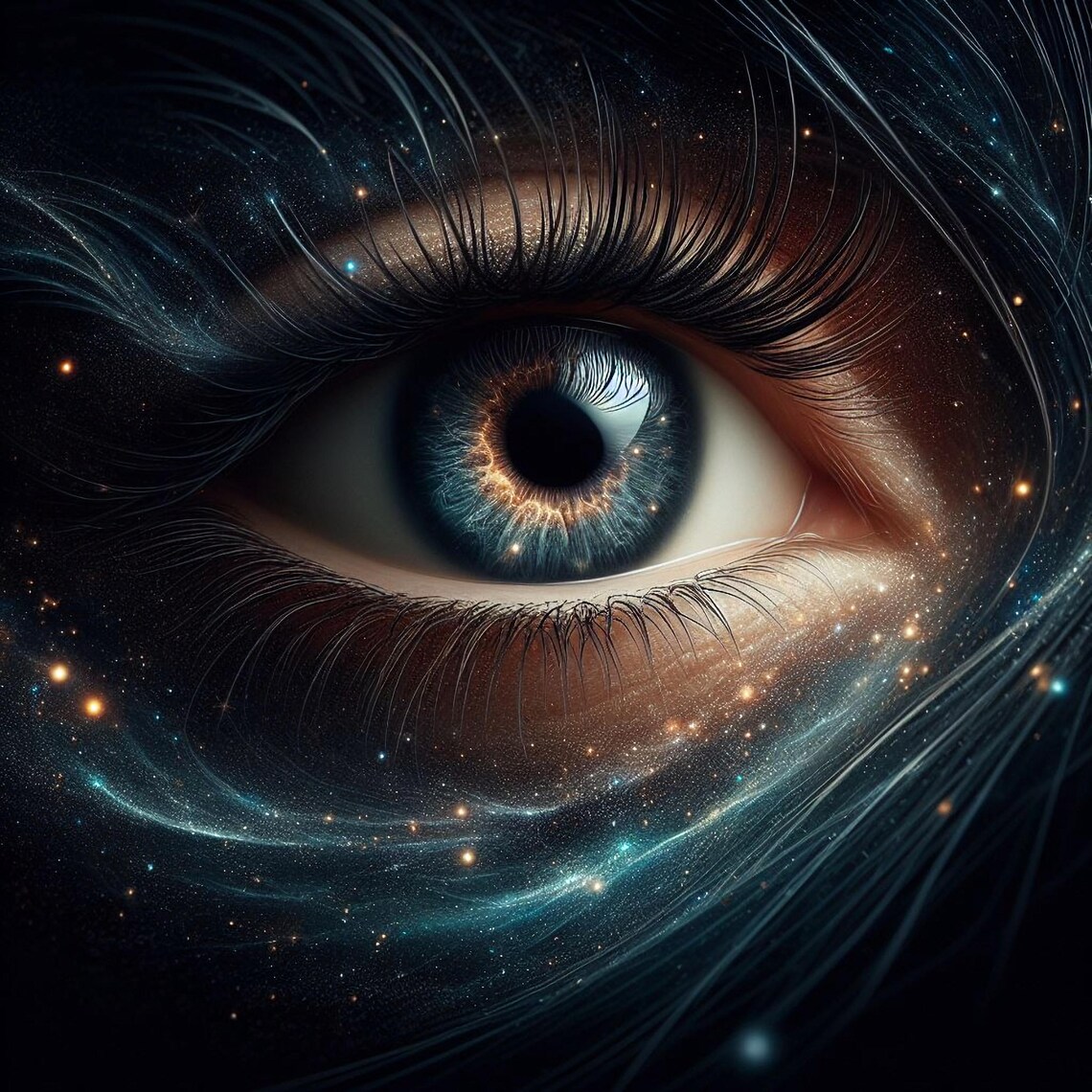 Cosmic Eye Sees All - Digital Download - Fantasy - Cosmic - Imaginative ...