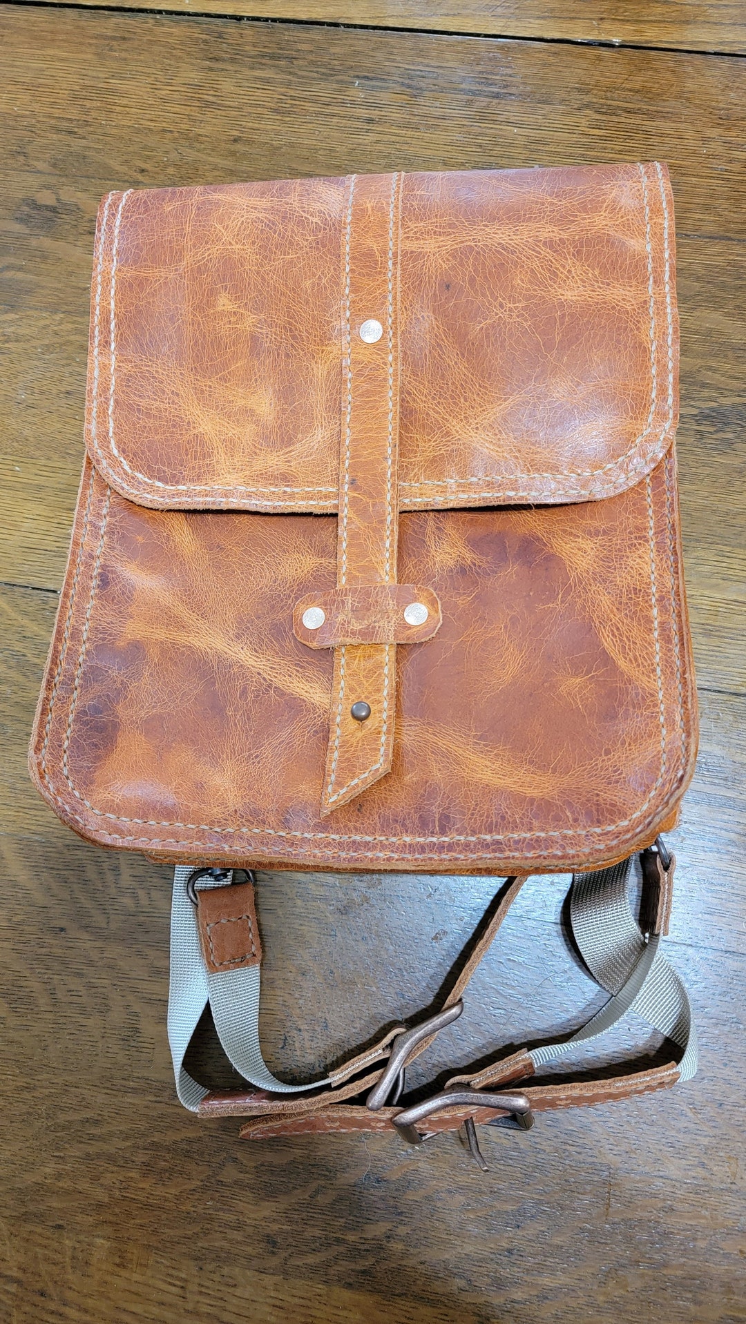 4 Pocket Map Satchel Backpack - Etsy