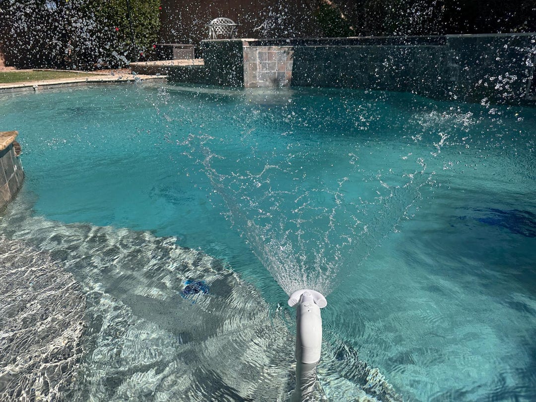 Roundaerator (patent Pending) XL Pool Aerator Fountain 1.5" NPT Water ...