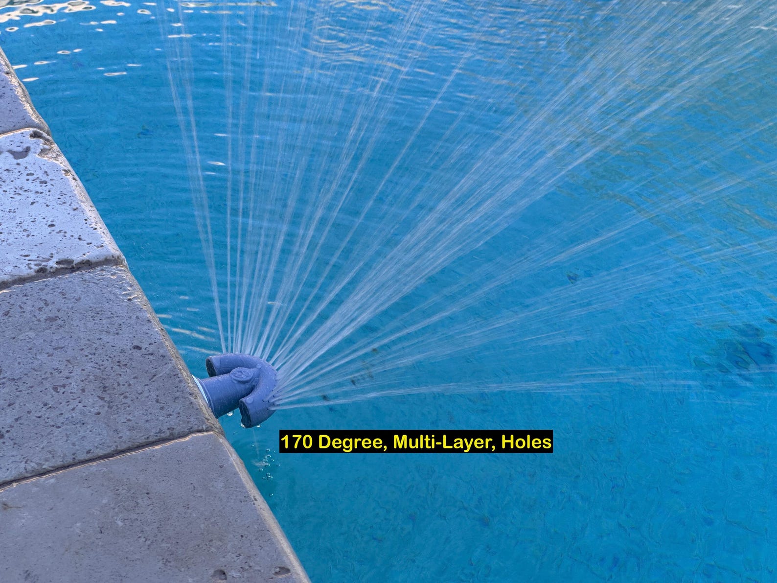 Pool Aerator Fountain: 3/4 Inch Universal Fit, Water Feature, Cools Hot ...