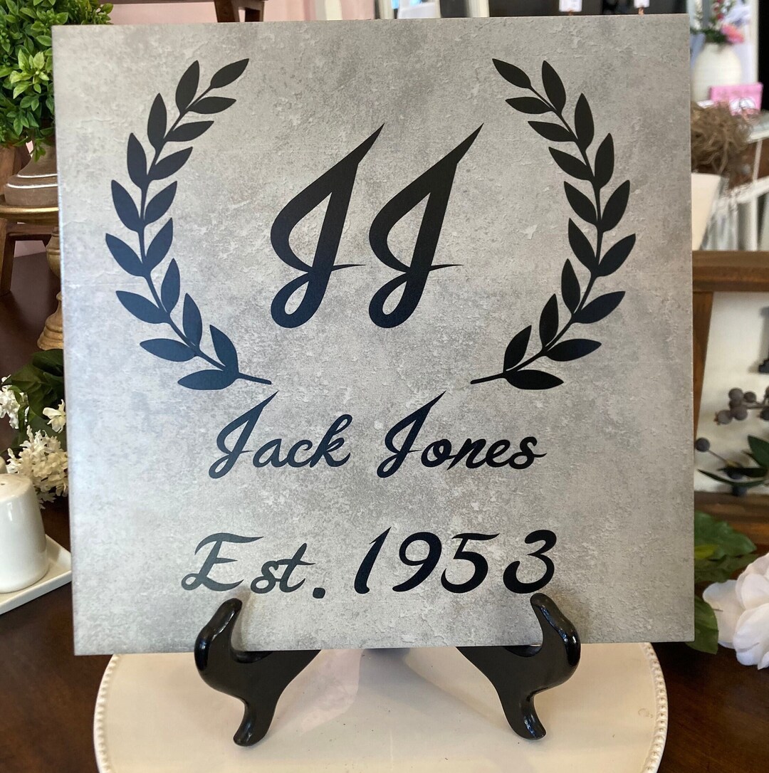 Custom Commemorative Tile - Etsy