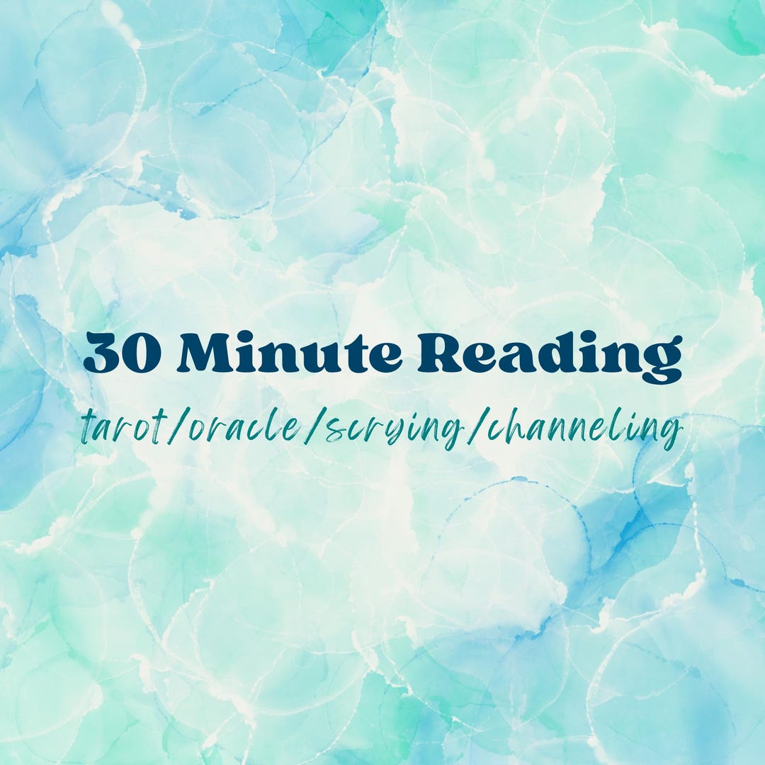 30 MINUTE READING | Made to Order | Personalised Spiritual Guidance ...