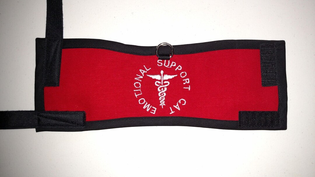 Emotional Support Cat Vest - Etsy