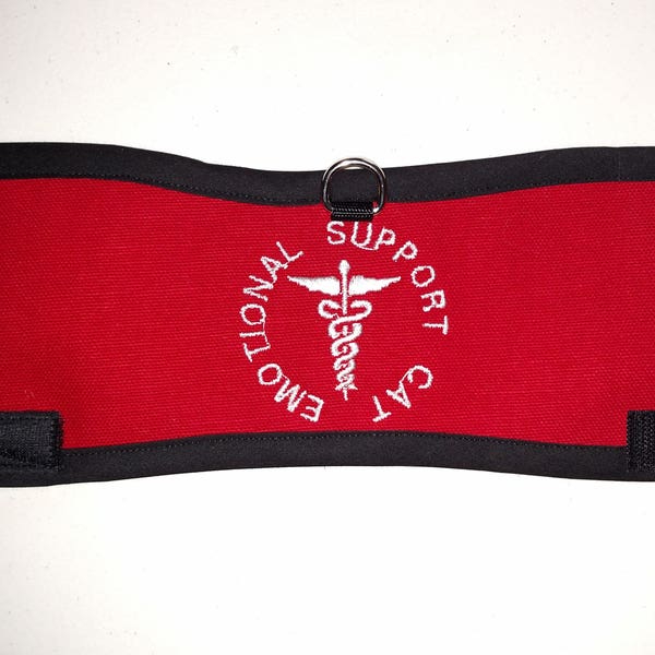 Emotional Support Cat Vest - Etsy