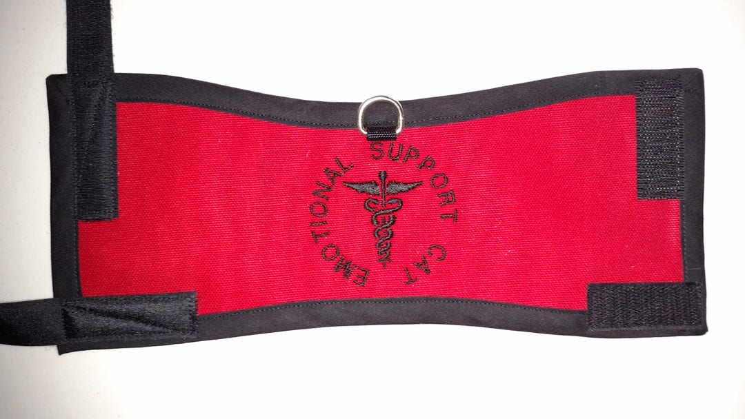 Emotional Support Cat Vest - Etsy