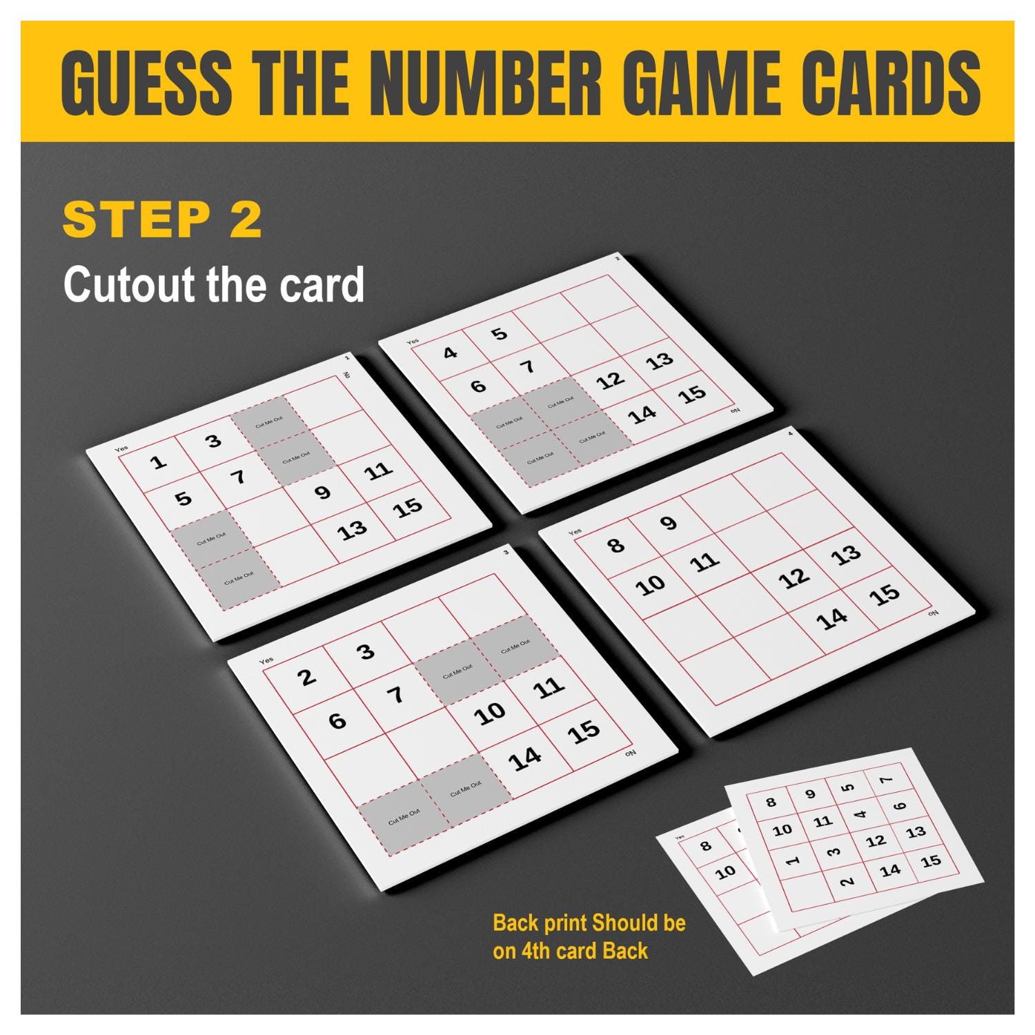 Magic Number Card Game – Printable Math STEM Activity (digital Download ...