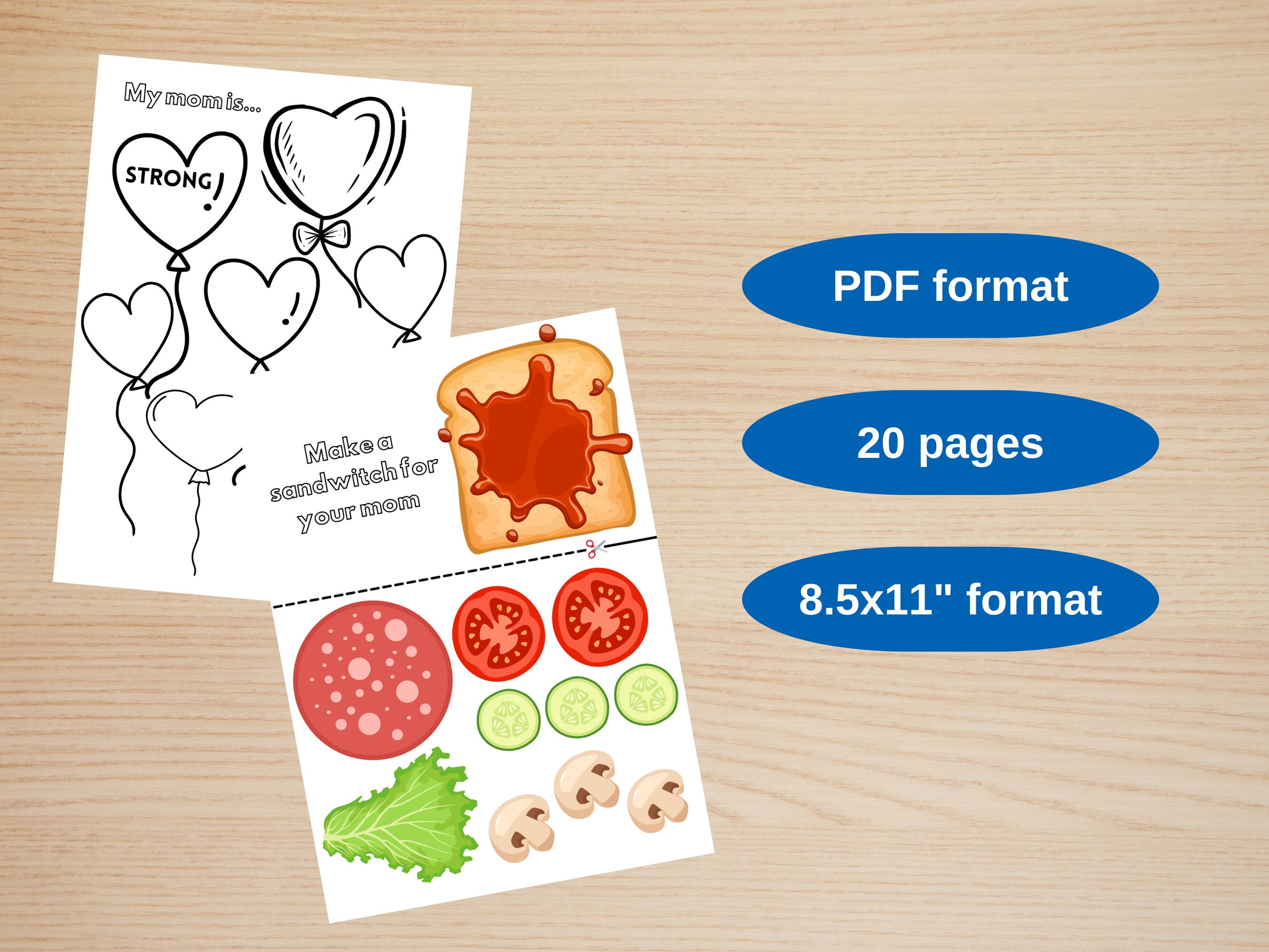 20 Mother's Day Worksheets for Preschoolers, Mother's Day Printables ...