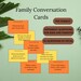 Family Conversation Cards, Family Conversation Game, Question Cards ...