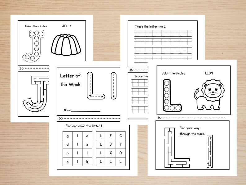 Letter of the Week Worksheets, Letter of the Week for Kids, Writing ...