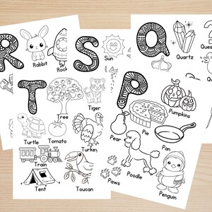 Alphabet Coloring Pages, Letter Recognition Worksheets, Alphabet ...