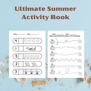 Ultimate Summer Activity Book, Summer Activity Book for Kids ...