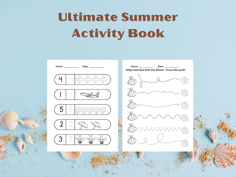 Ultimate Summer Activity Book, Summer Activity Book for Kids ...