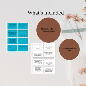 Would You Rather Questions for Families, Conversation Cards, Family ...