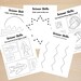 Scissor Skills, Cutting Practice, 40 Preschool Worksheets, Preschool ...