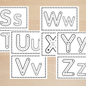 Alphabet Flash Cards, ABC Flash Cards, A-Z Cards, Learn Abcs, Alphabet ...