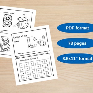 Letter of the Week Worksheets, Letter of the Week for Kids, Writing ...