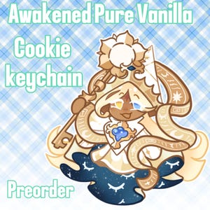 Awakened Pure Vanilla Keychain - Etsy