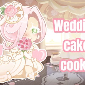 COOKIE RUN KINGDOM Crk Wedding Cake Cookie Black Forest Cookie Matching ...