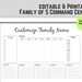 Printable Weekly Planner, Editable - Etsy