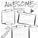 Printable Teacher Appreciation Template, Color/black & White, Teacher ...