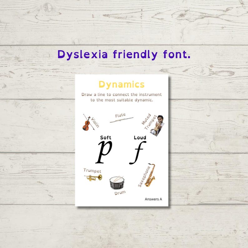 Dynamics Posters and Worksheets Basic Music Theory Fun and Easy ...
