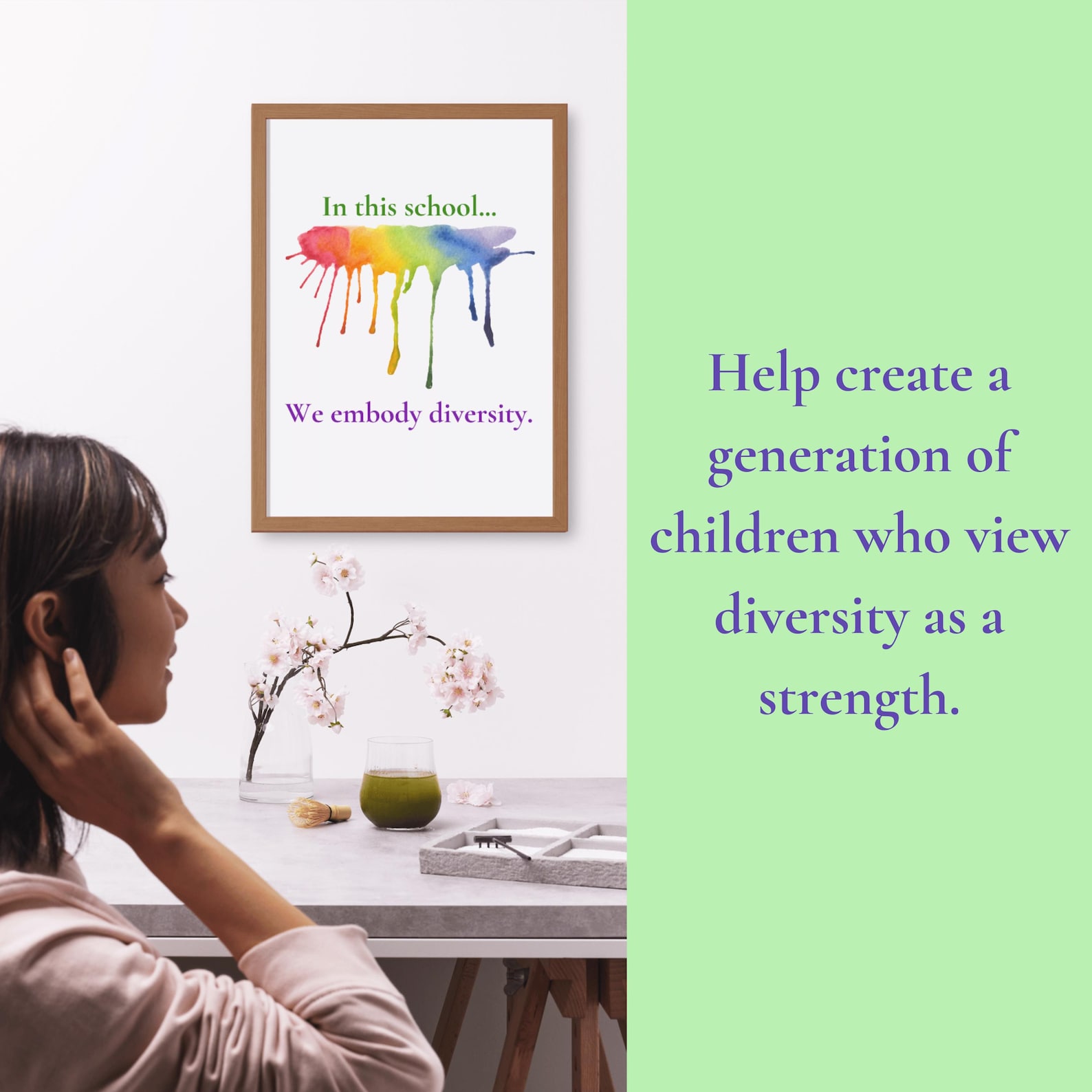 Rainbow Classroom Posters: Diversity and Inclusion Printables (PDF) - Etsy