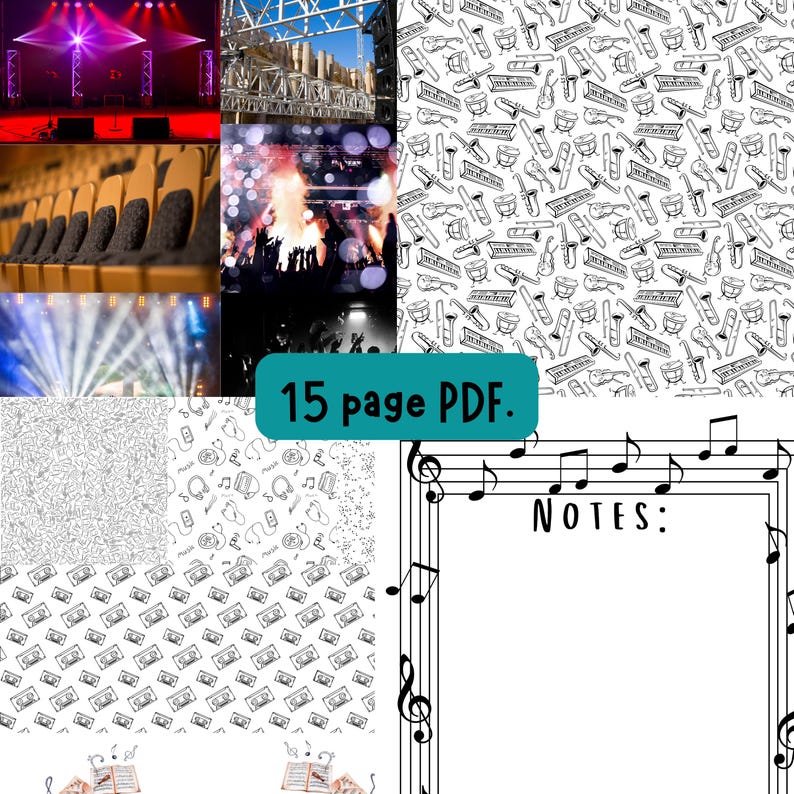 Music Vision Board: Motivational Activity for Musicians (PDF) - Etsy