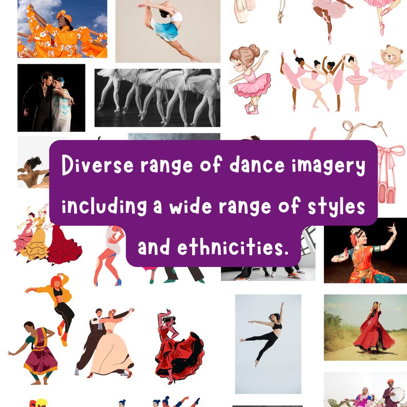 Dance Vision Board Kit: Dancer Motivation & Goals (digital Download) - Etsy