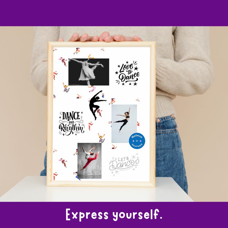 Dance Vision Board Kit: Dancer Motivation & Goals (digital Download) - Etsy
