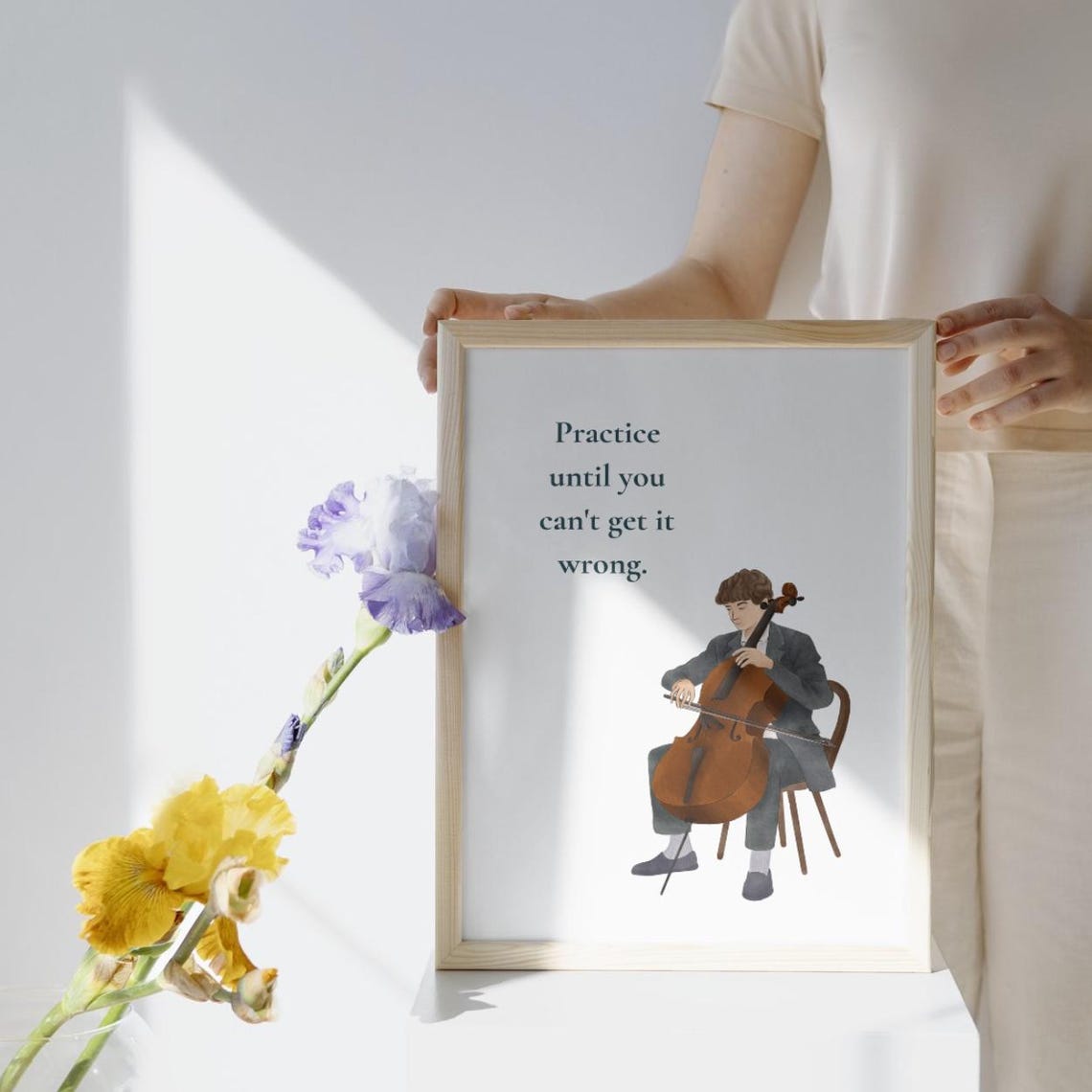 10 Aesthetic Music Growth Mindset Posters Motivate Your Practice Clean ...