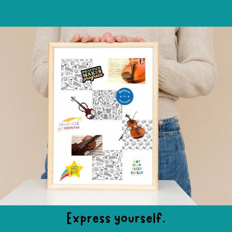 Music Vision Board: Motivational Activity for Musicians (PDF) - Etsy