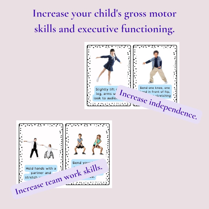 Build A Dance Routine Movement Flashcards Inspire and Scaffold ...