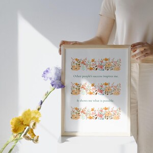 Set of 10 Classic Growth Mindset Posters With a Garden Theme- Printable ...