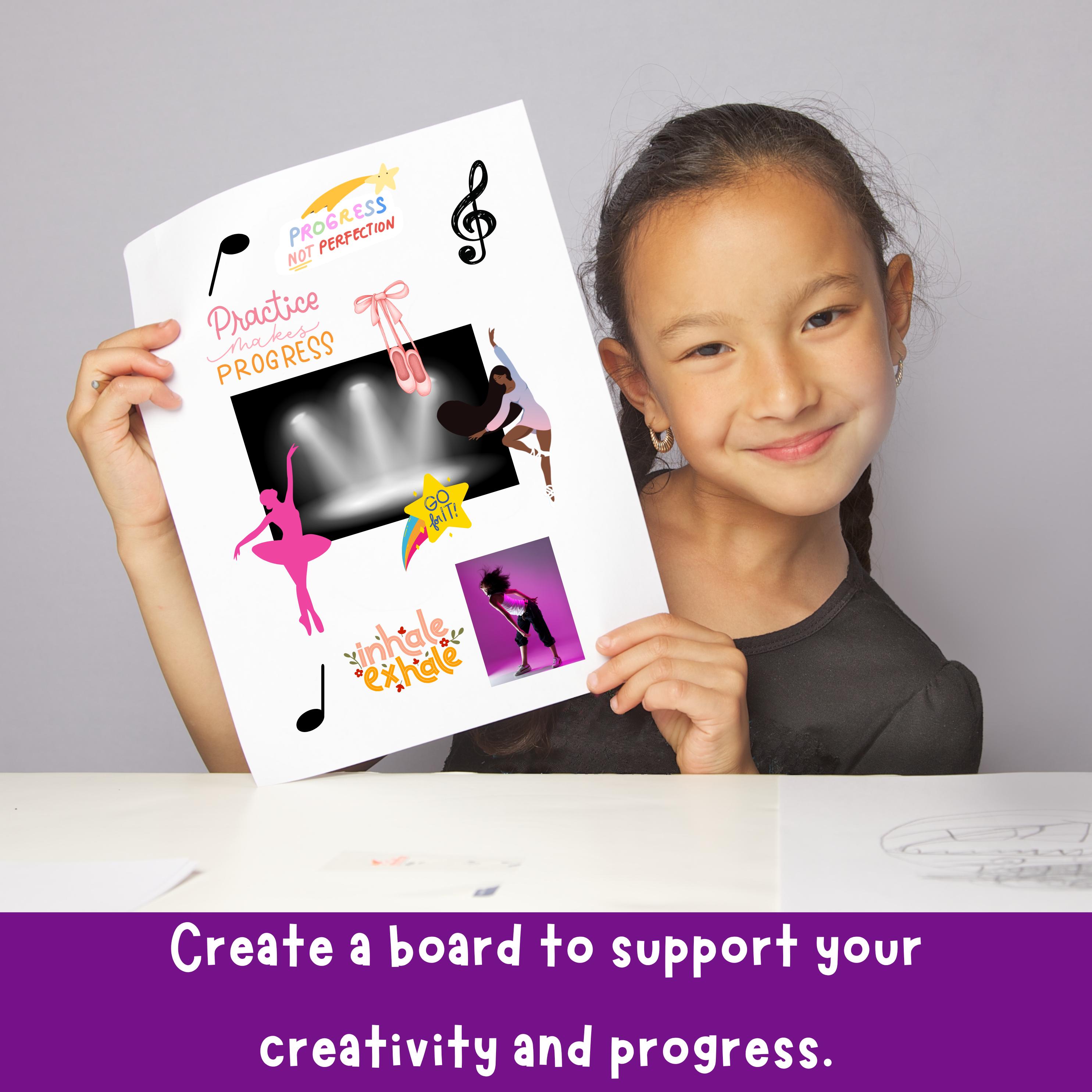 Dance Vision Board Kit: Dancer Motivation & Goals (digital Download) - Etsy