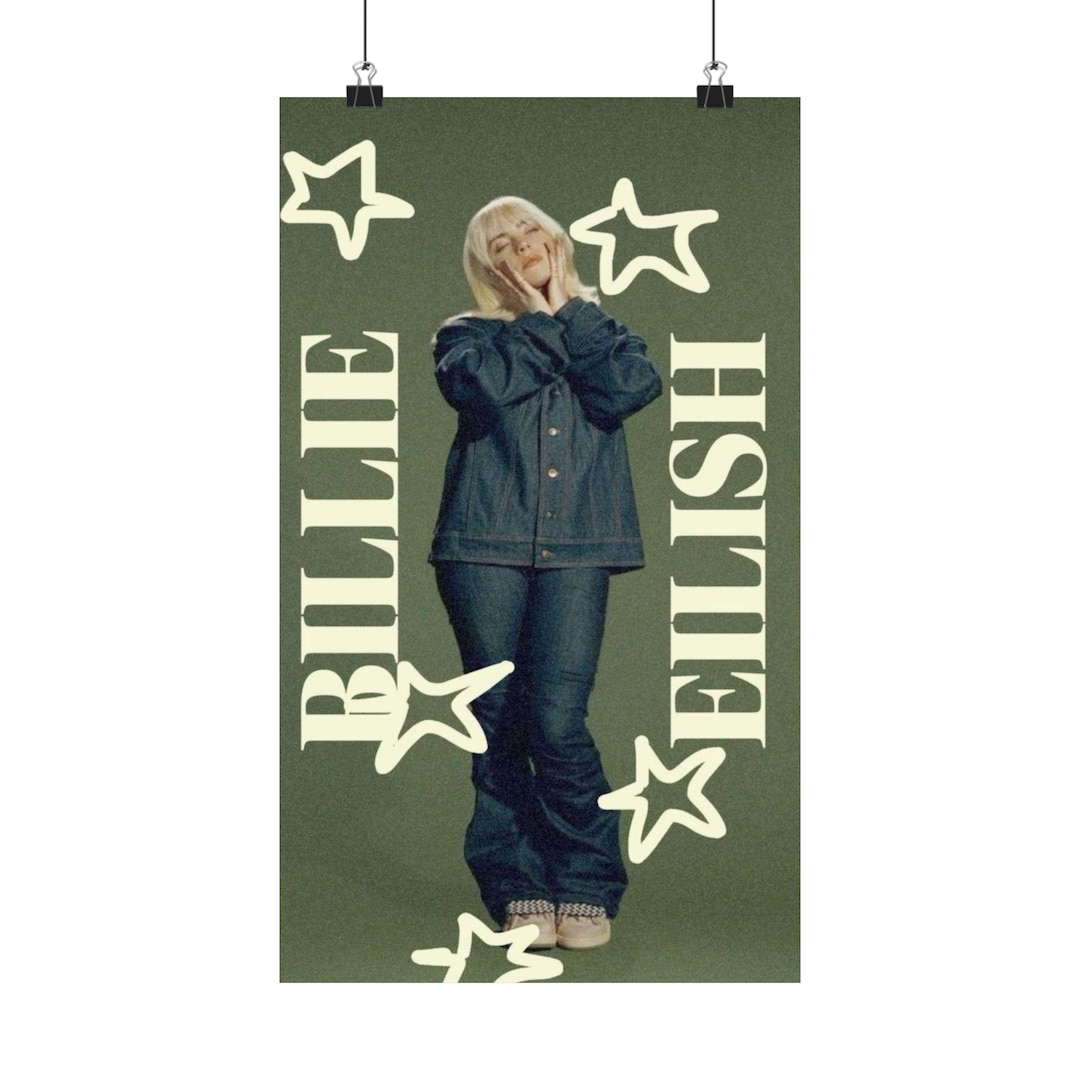 Billie Eilish Poster - Etsy