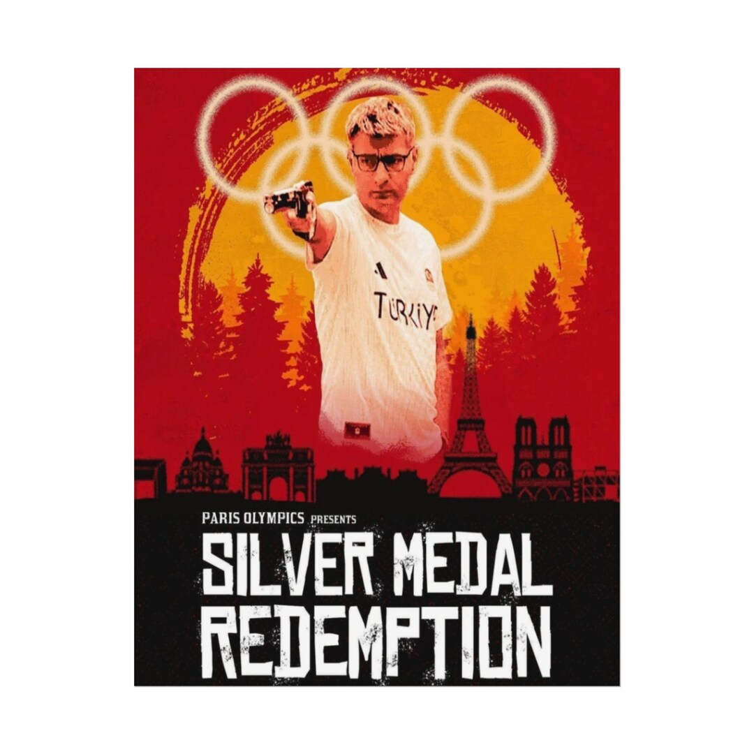 Buy Yusuf Dikec Poster, Yusuf Dikec Silver Medal Redemption Poster ...