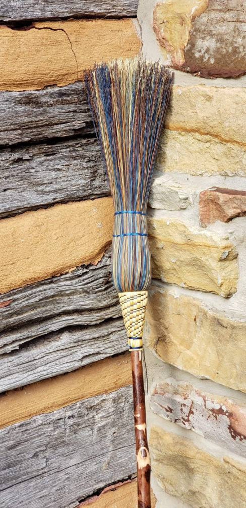 Lodge Broom, Besom, Havencroft Hand-tied Natural Hardwood Handle Broom ...