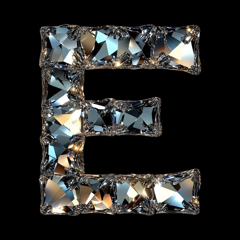 Diamond Light Alphabet PNG – 36 Letters & Numbers | High-res ...