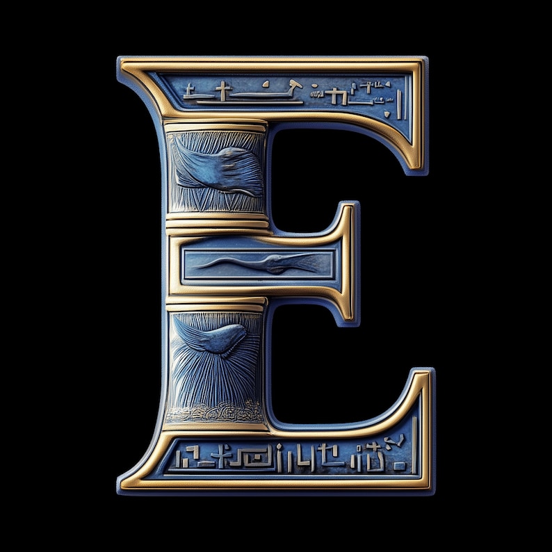 Egyptian Hieroglyphics Alphabet PNG – Luxury Font, Ancient Letters ...