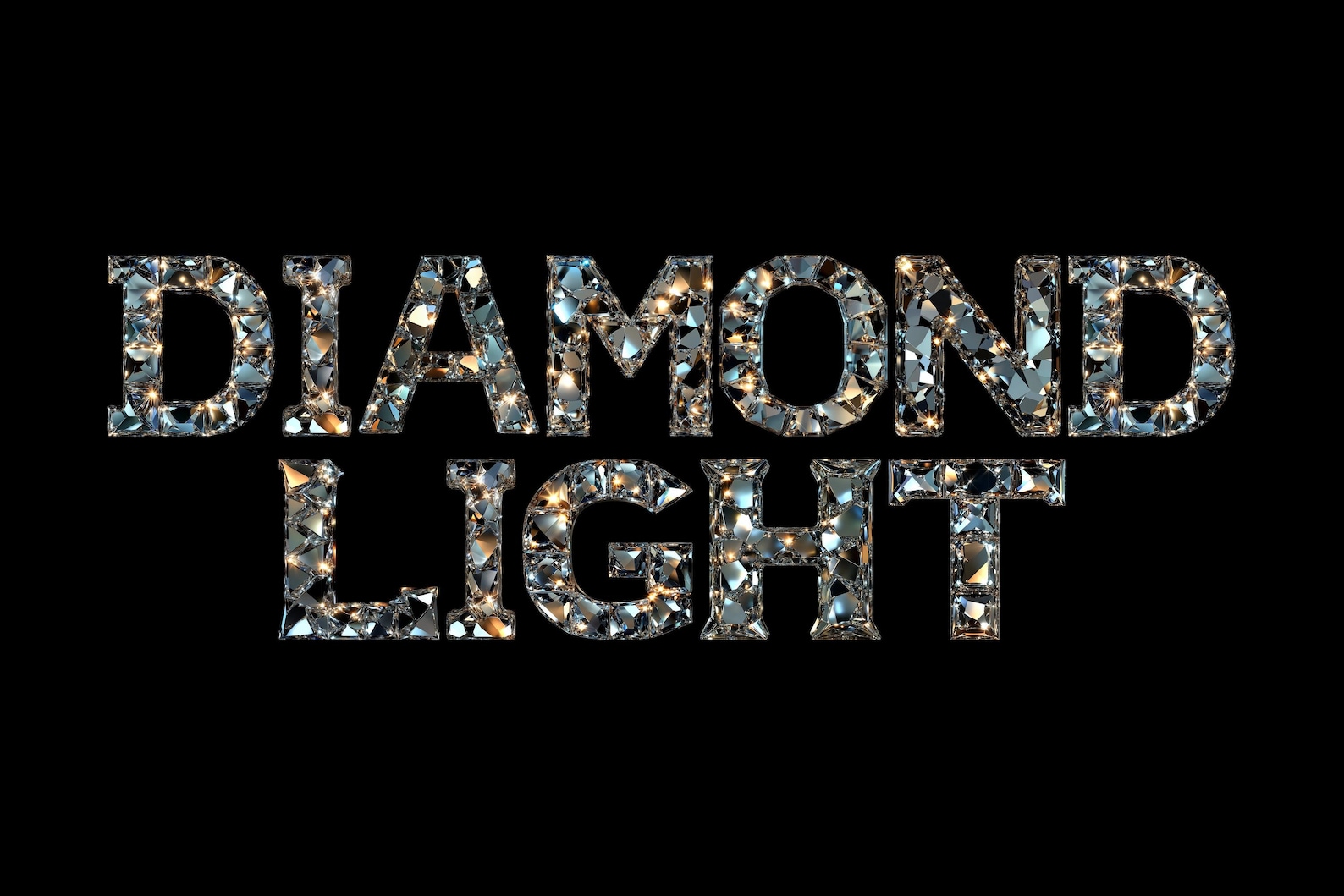 Diamond Light Alphabet PNG – 36 Letters & Numbers | High-res ...